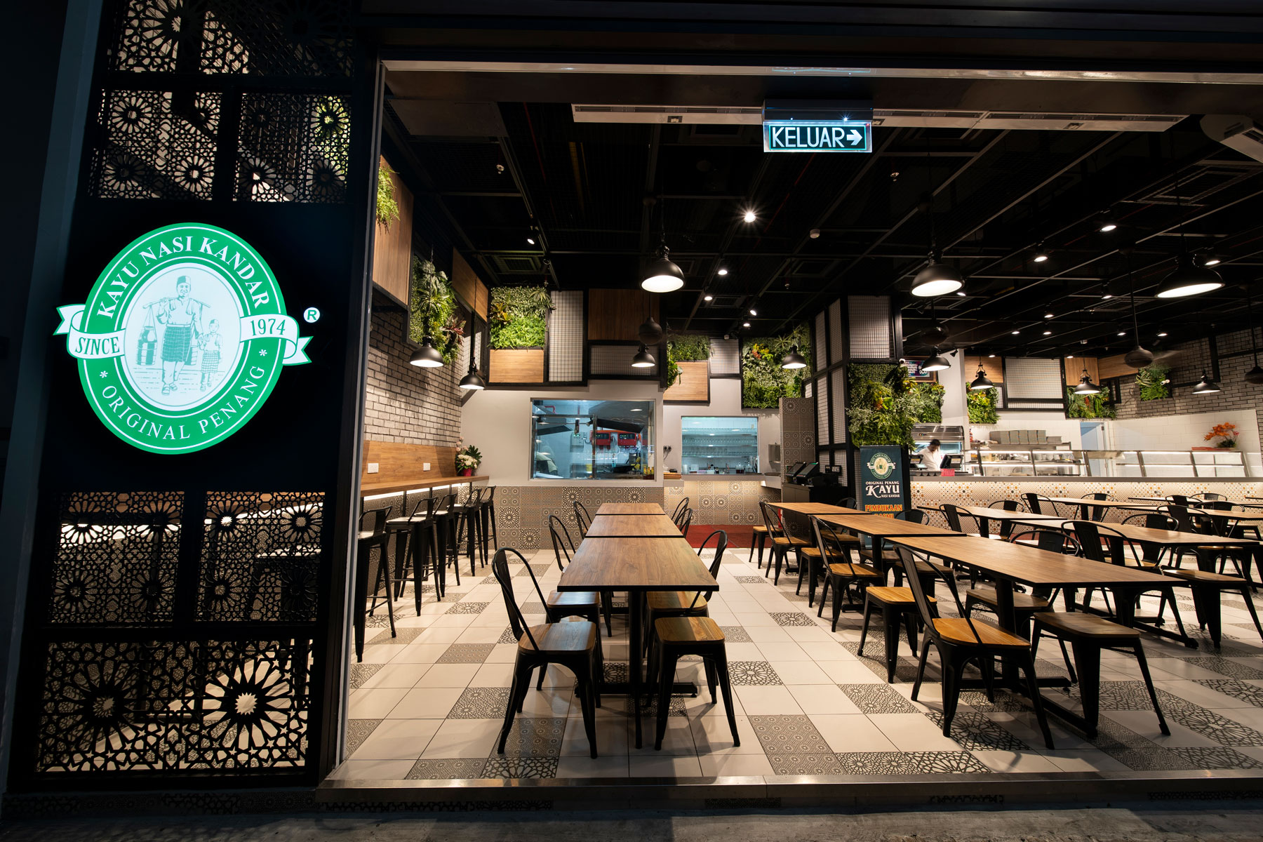 kayu restoran – nu sentral kl – ergonomic designs solutions sdn bhd