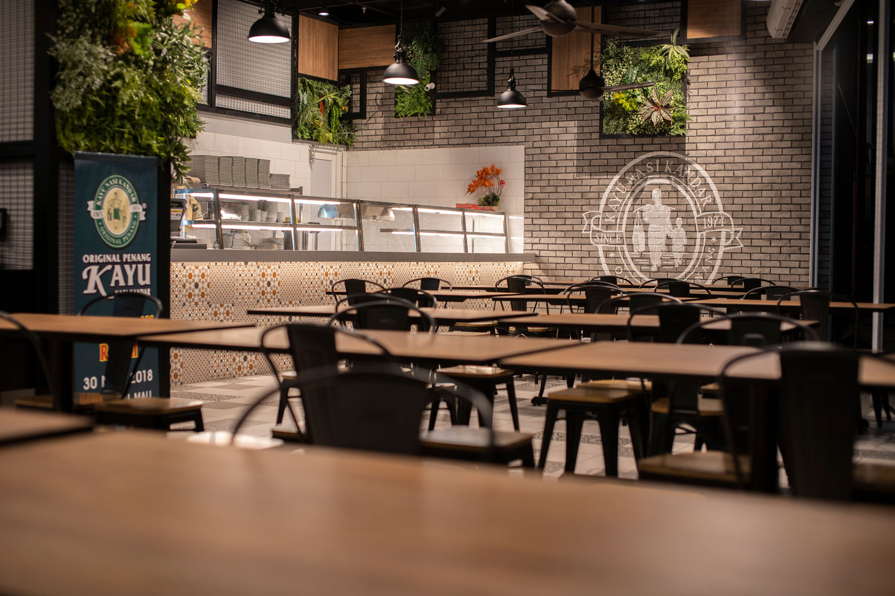 kayu restoran – nu sentral kl – ergonomic designs solutions sdn bhd