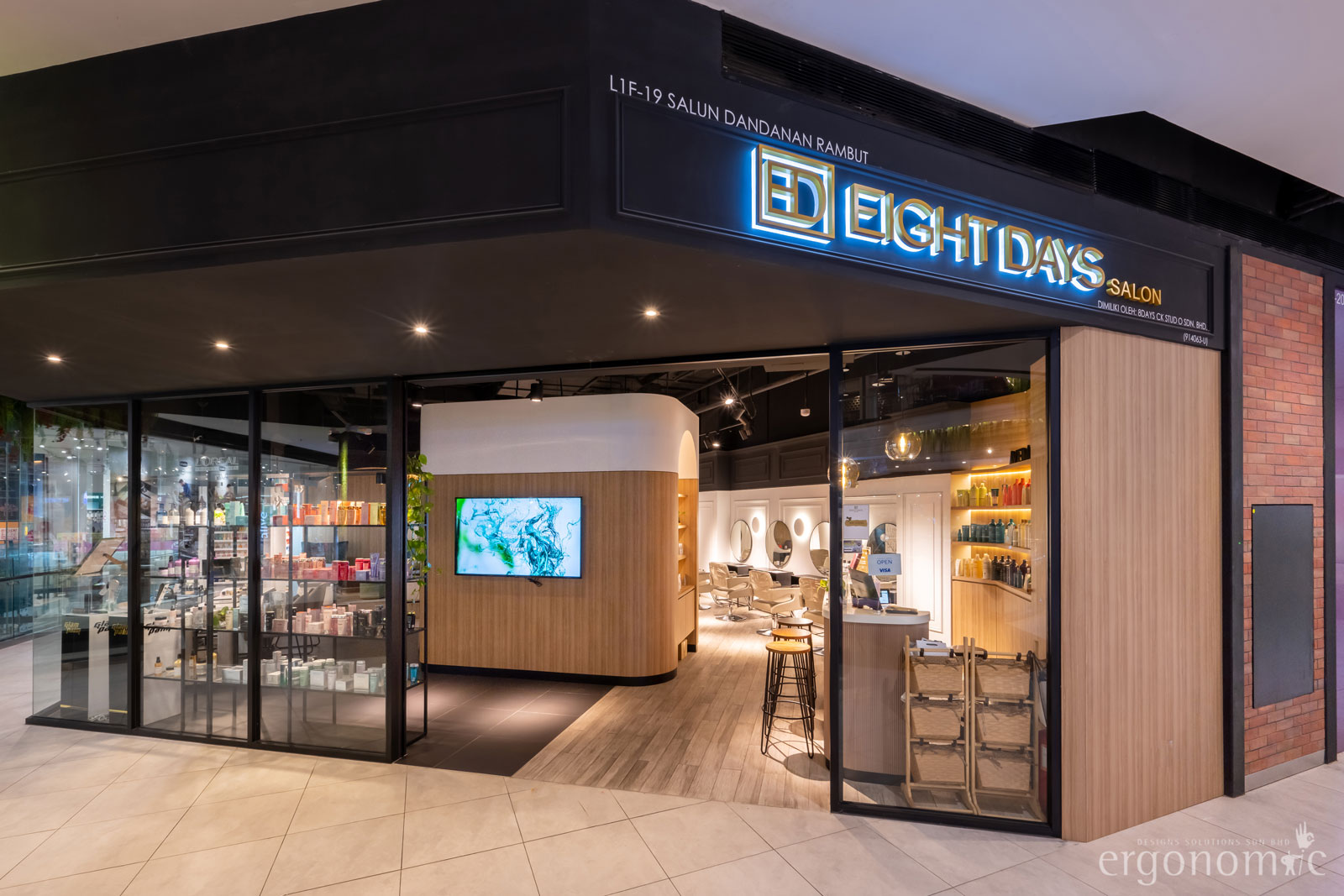 Eight Day Salon – ergonomic designs solutions sdn bhd
